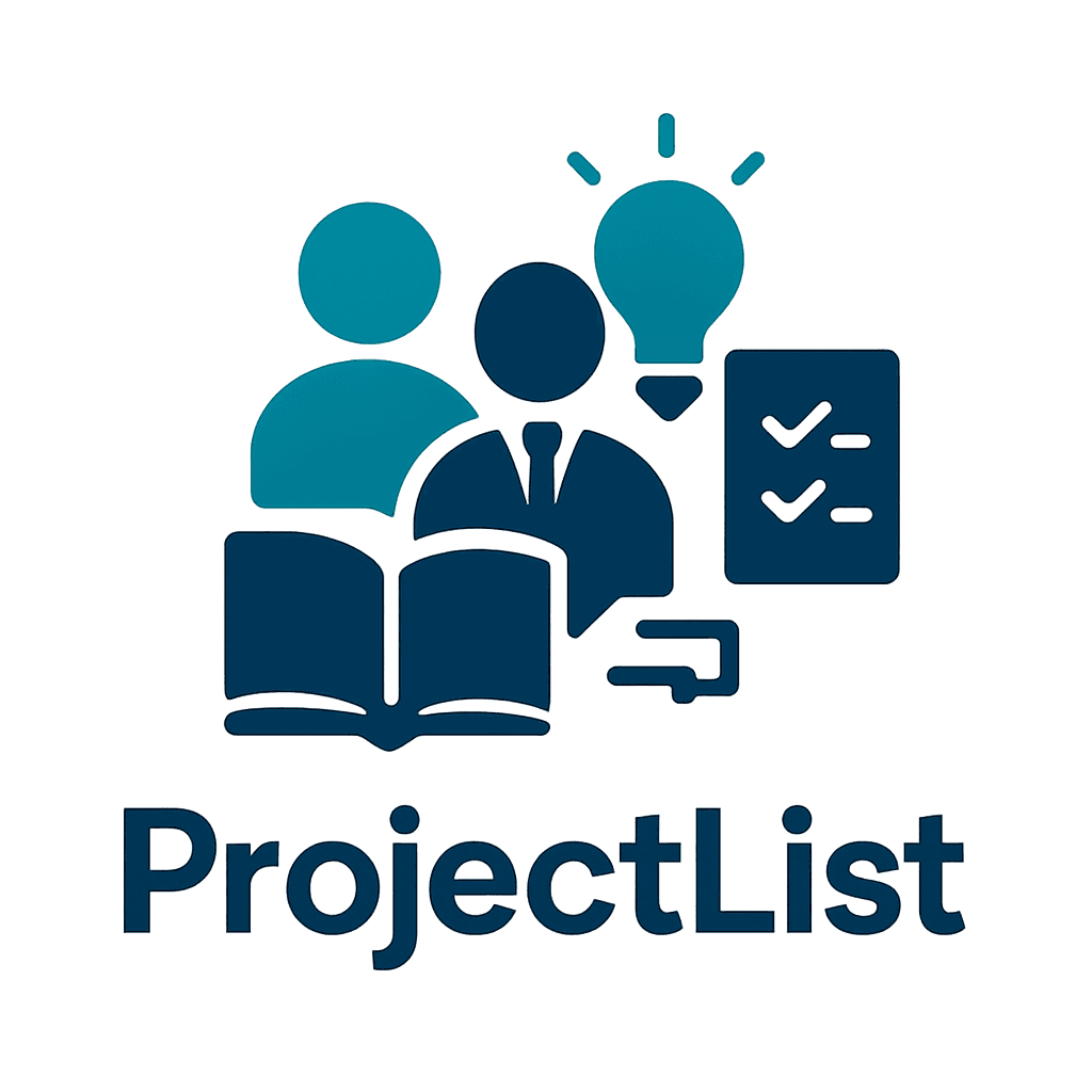 ProjectList - Student & Teacher Project Hub
